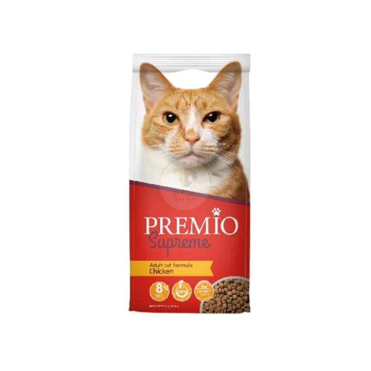 פרמיו חתול סופרים בוגר עוף 15 ק"ג - Premio Supreme Cat Food - מכולת ...